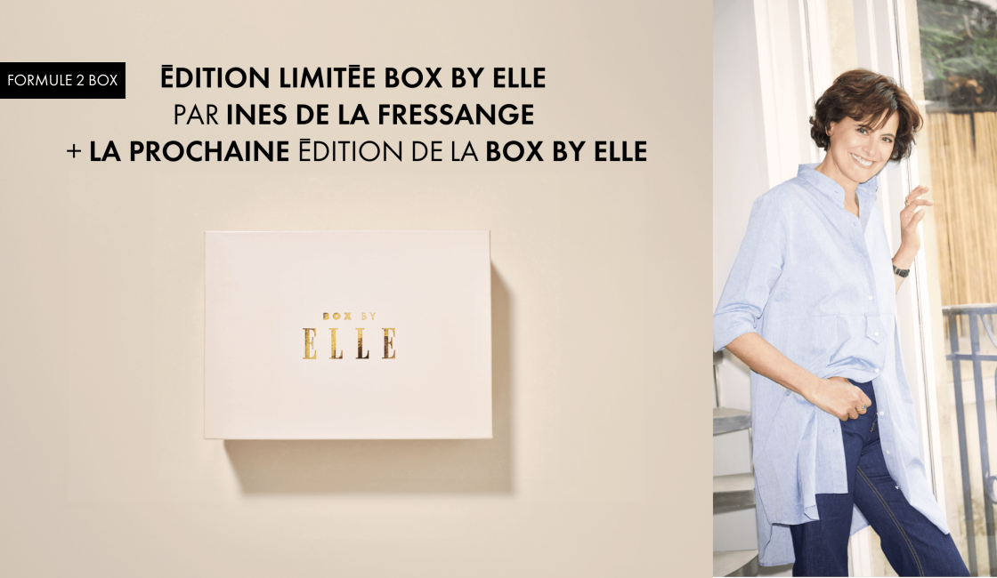 BOX BY ELLE x INES DE LA FRESSANGE + BOX BY ELLE x MAPOÉSIE